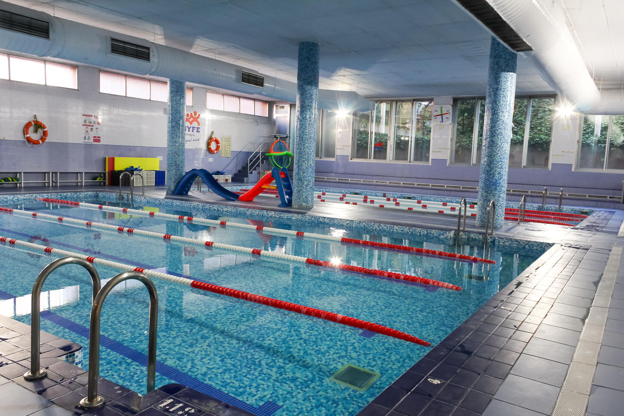 Instalaciones del Colegio Joyfe (ciudad lineal)